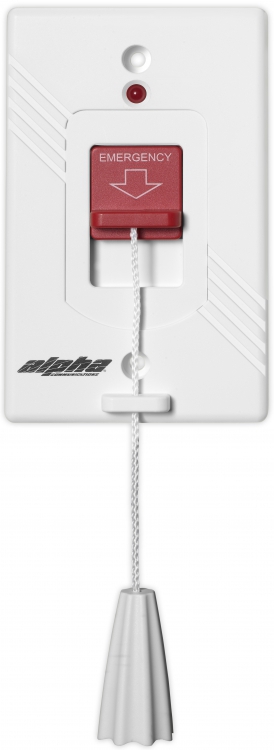 Wireless-Ready Emergency Pull/Push Station. Call Placed Led. Requires ...