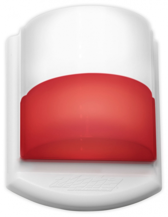 Corridor Dome Light-1 Led--Red. Req. 1 Or 2-Gang Electric Box Operates ...