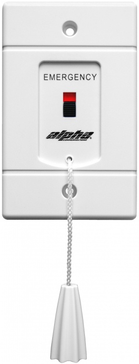 Buy Online Emergency Pull Switch with Adjustable Cord - White Plastic ...