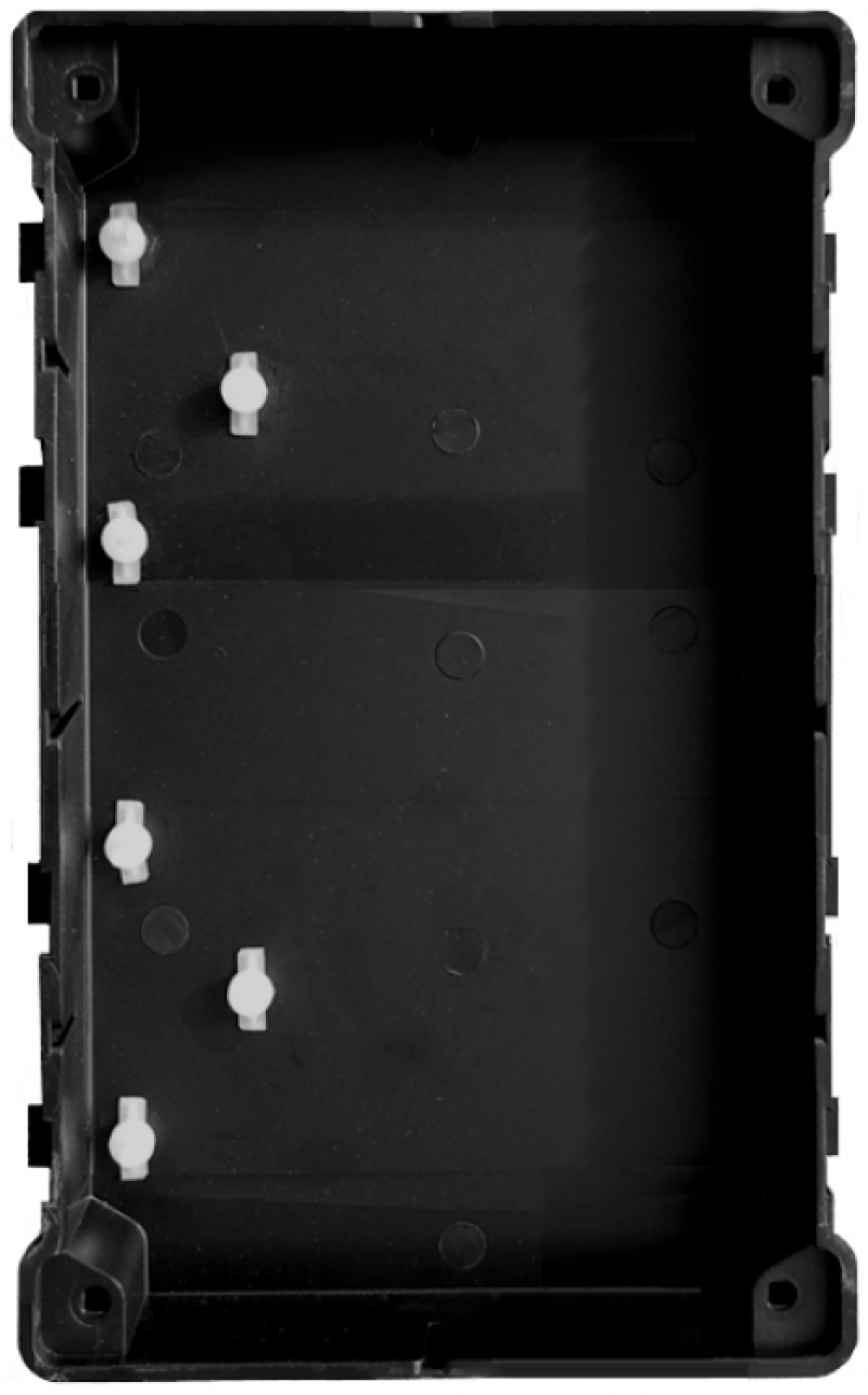 Buy 2 Module/1 Wide Flush Back Box Online - Requires Mt2 Series Frame