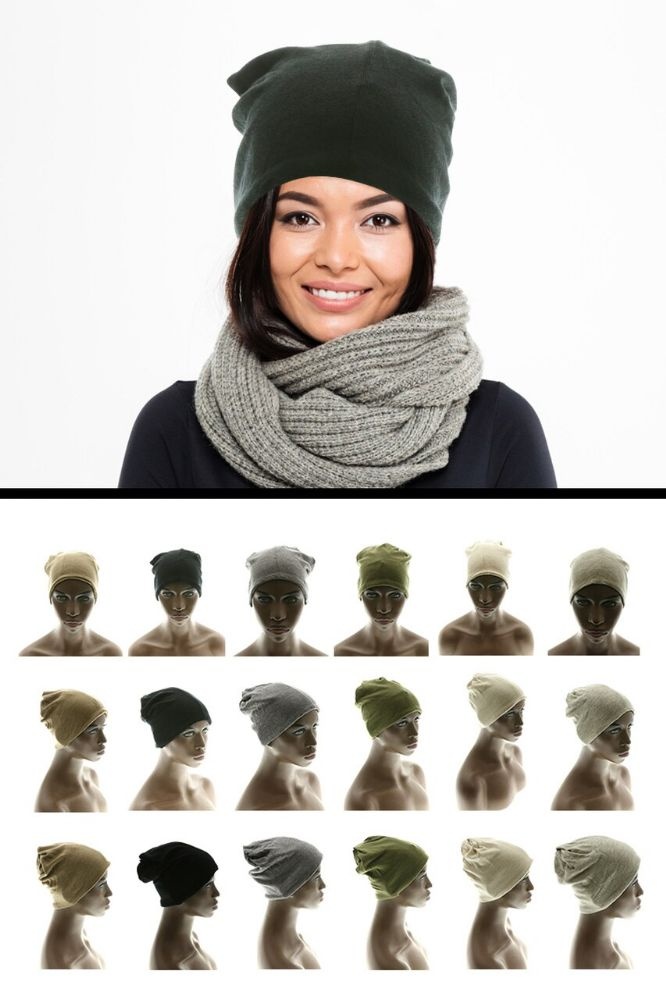 24 Pieces Assorted Acrylic Spandex Beanie Hat - Winter Beanie Hats