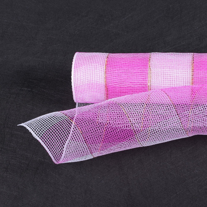 Fuchsia - Deco Mesh - ( 21 Inch X 10 Yards )