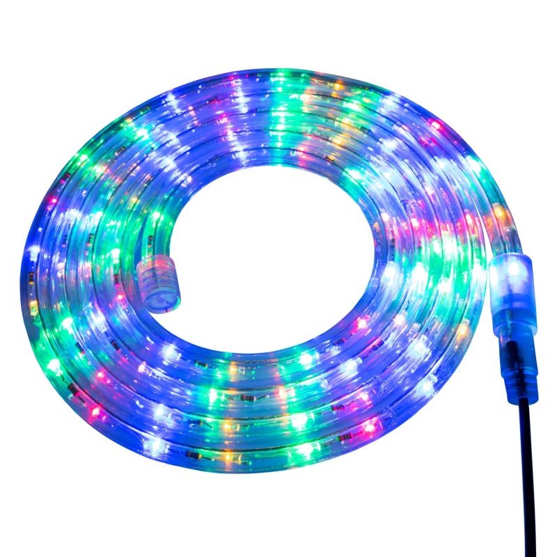Multi-Color Led Rope Light - 120 Volt - Custom Cut