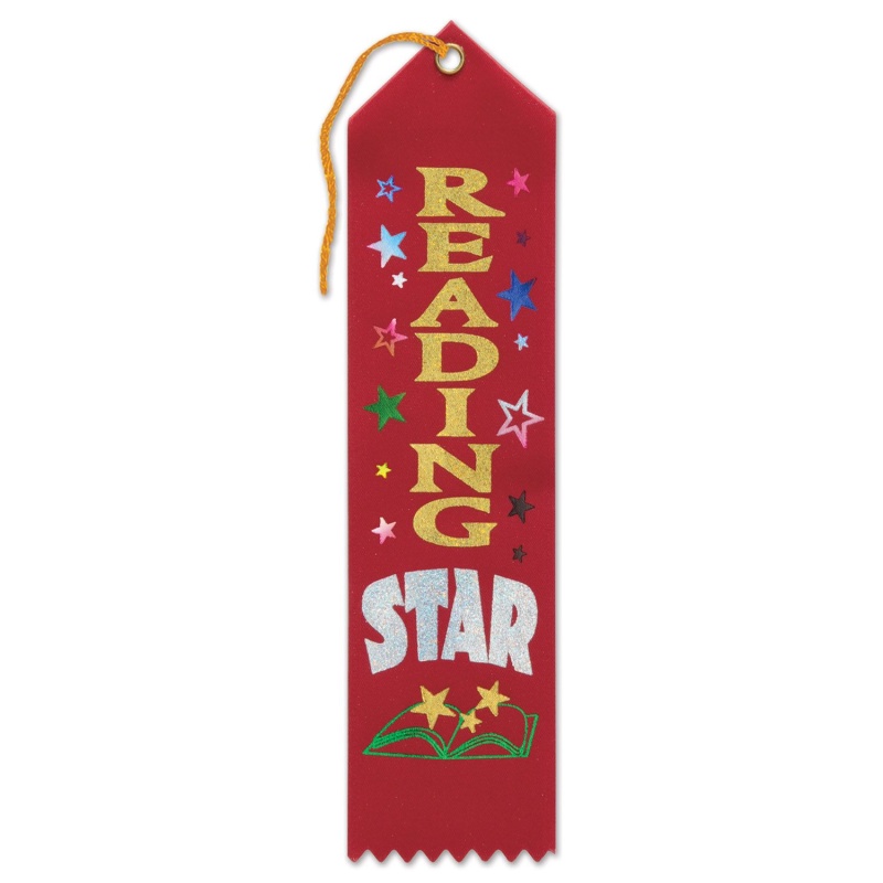 Buy Reading Star Award Ribbon Online - Recognize Outstanding Readers