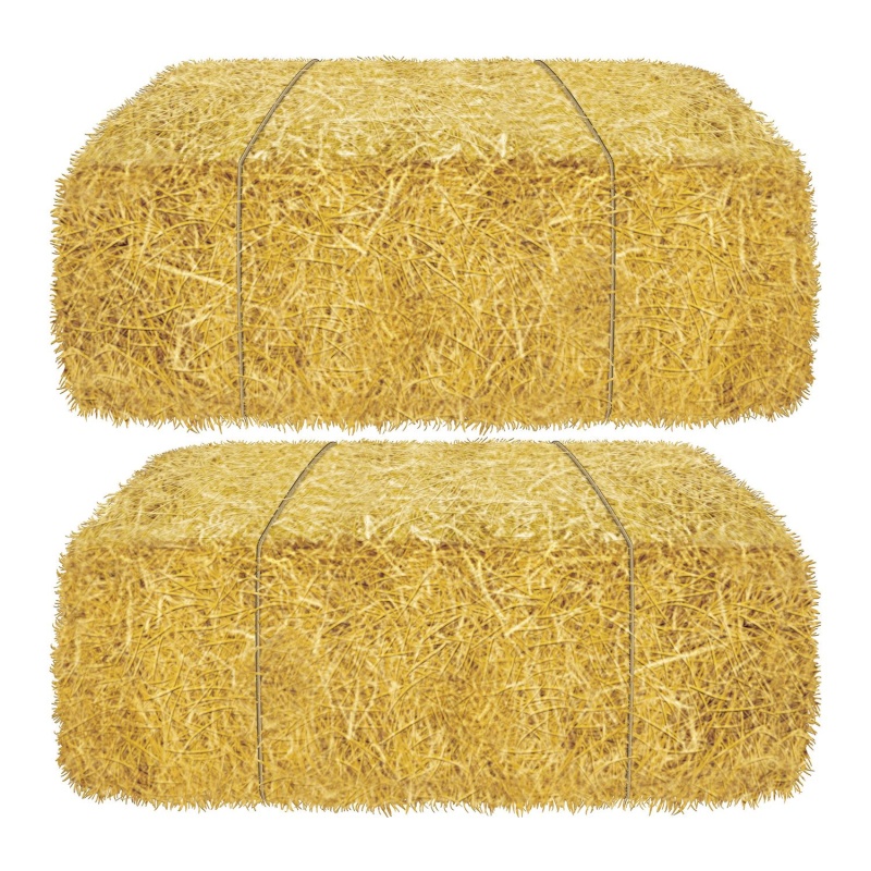 Barn Loft Door & Hay Bale Props