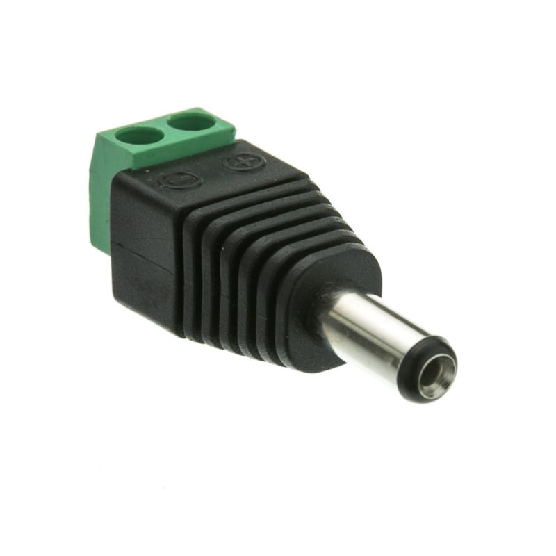 Buy DC Power Plug to 2-Pin Screw Terminal Adapter Online