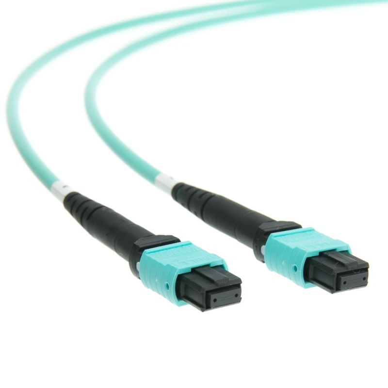 Buy 40/100 Gigabit Type-B Fiber Optic Cable Online - MTP 12-Strand OM3