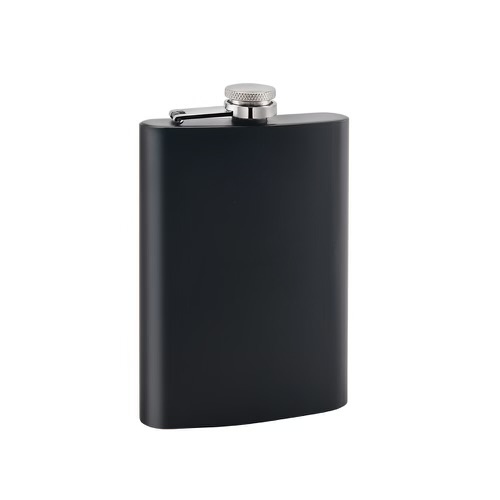 Buy Matte Black 8Oz Flask Online - Top Shelf Flasks