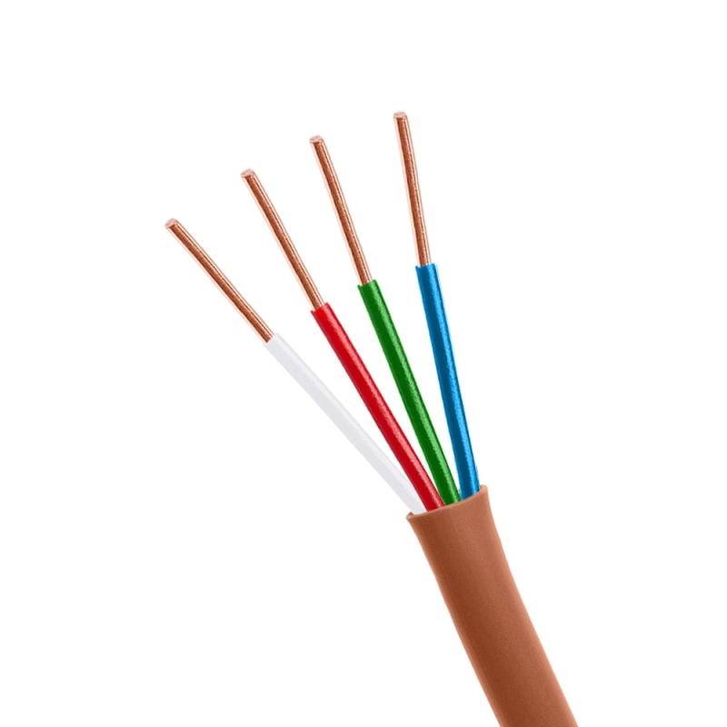Buy 500Ft Thermostat Wire Online | 18 Gauge 4 Conductor Cable | Brown