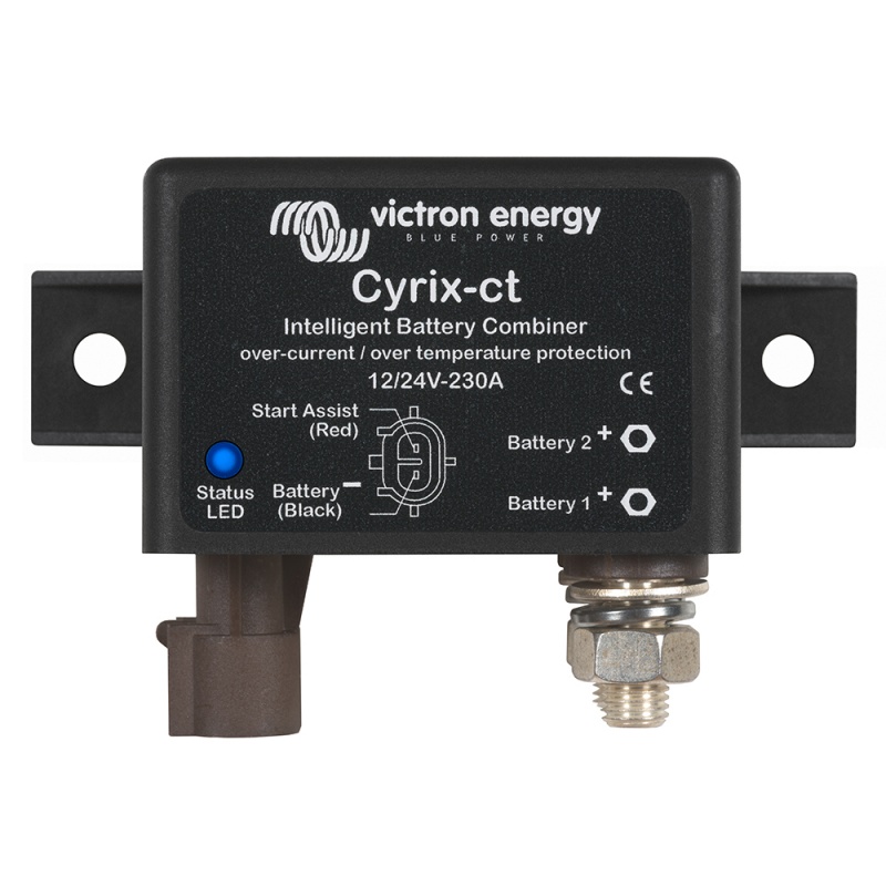Buy Victron Combiner 12/24V-230A Cyrix-Ct Intelligent Combiner Online