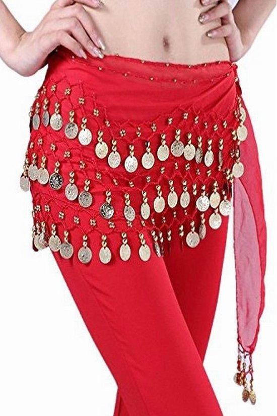 Belly Dancer Gold Coin Hip Scarves by Donna Di Capri - Buy Online