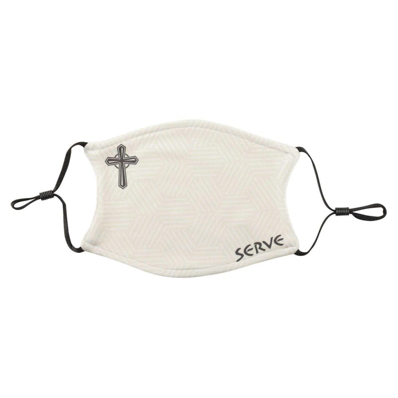 Buy Serve Cross Mask Online - Subtle Design Face Mask