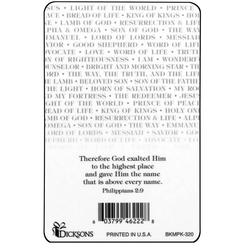 Pocketcard Names Of Jesus