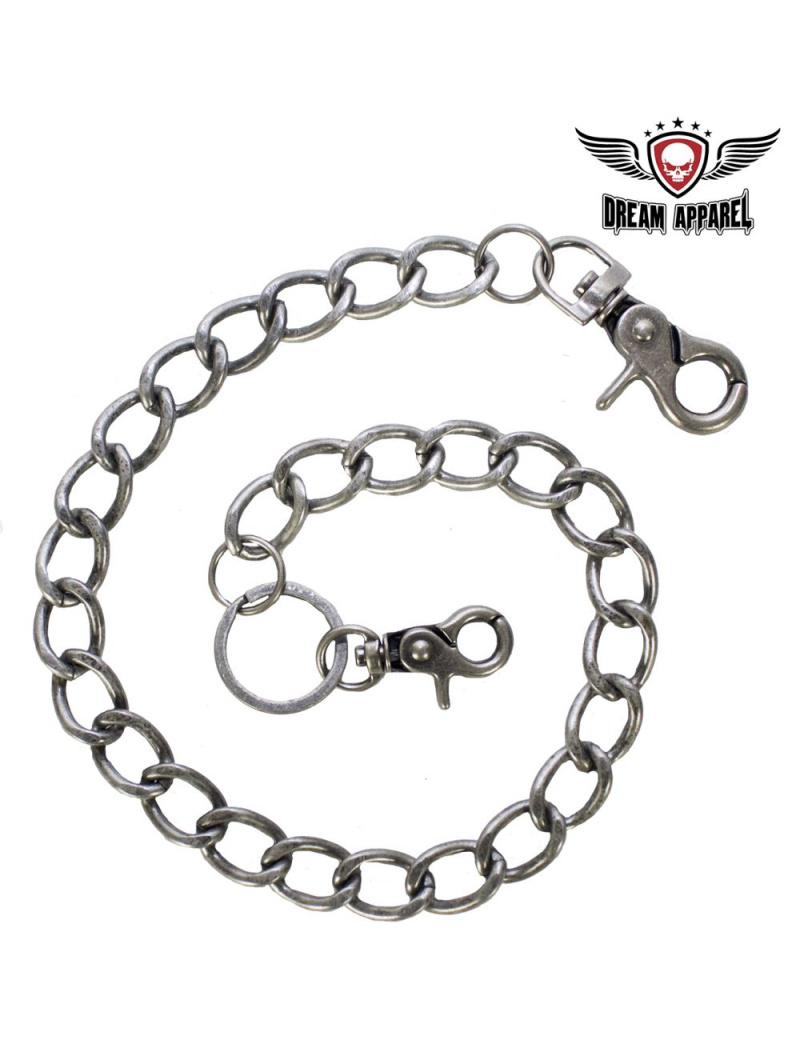 20" Gun Metal Biker Chain - Buy Online