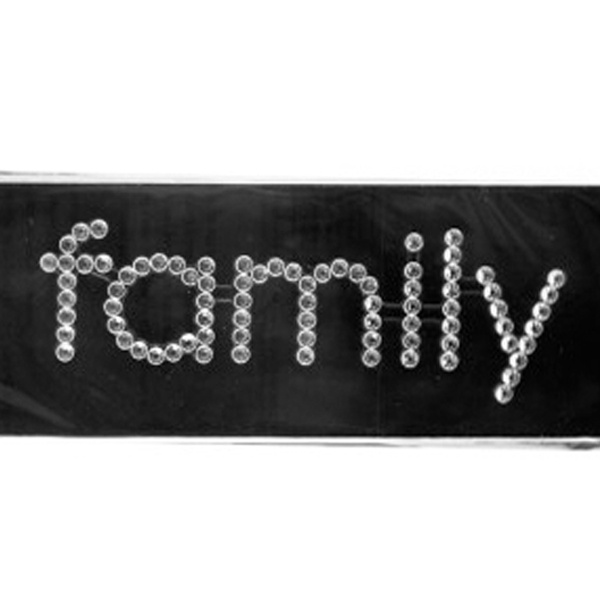 Buy Rhinestone Sticker Word - Family Online