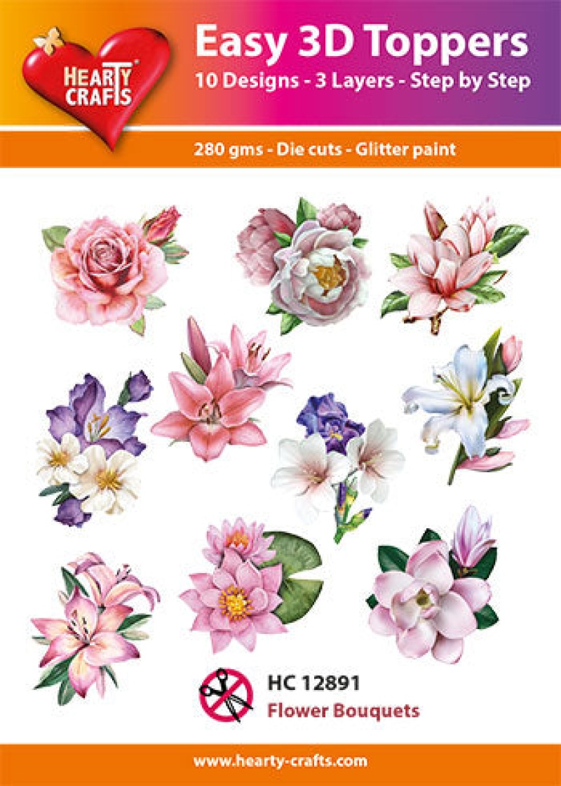 Buy Easy 3D-Toppers Flower Bouquet Online for Unparalleled Paper ...