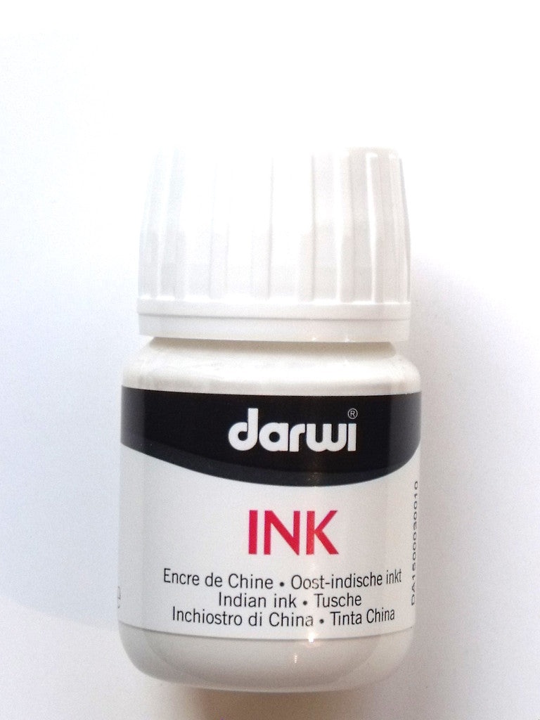 Darwi Drawing/Tracing Ink 30Ml White