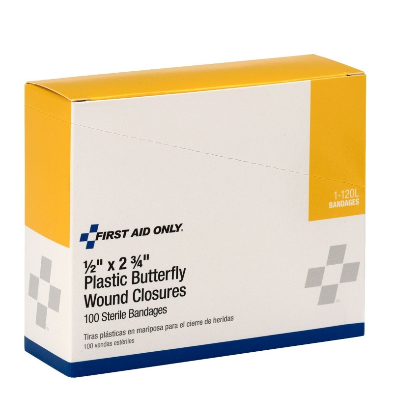 Butterfly Wound Closures, Large, 100 Per Box