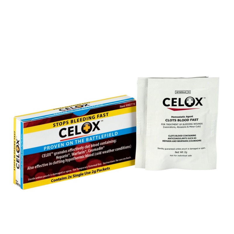 Celox 2G Packs, 2 Per Box