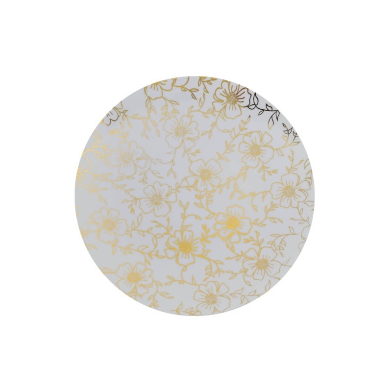 8 In. Versa Design Plastic Plates | 120 Count