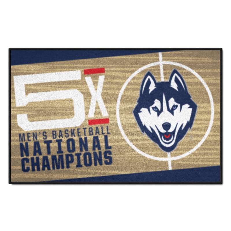 UConn Huskies Dynasty Starter Mat - 19"x30" Accent Rug