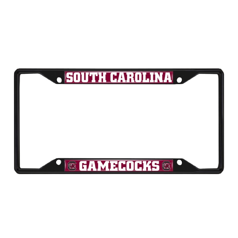South Carolina Gamecocks License Plate Frame - Black