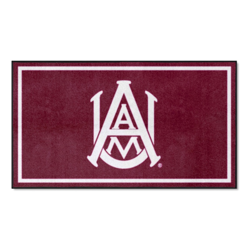 Buy Alabama A&M Bulldogs 3X5 Rug Online - 36" x 60" Maroon Team Spirit ...