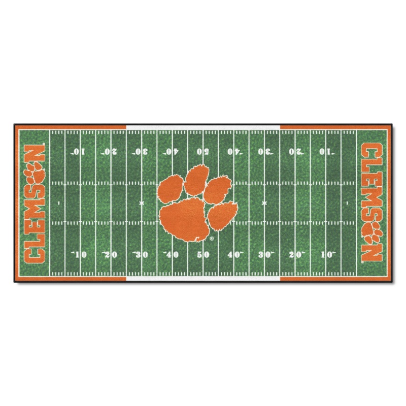 Clemson Tigers Football Field Runner - Buy Online Now!