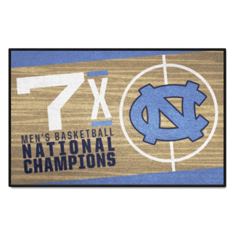 North Carolina Tar Heels Dynasty Mat - 19"x30" Accredited NCAA Accent Rug