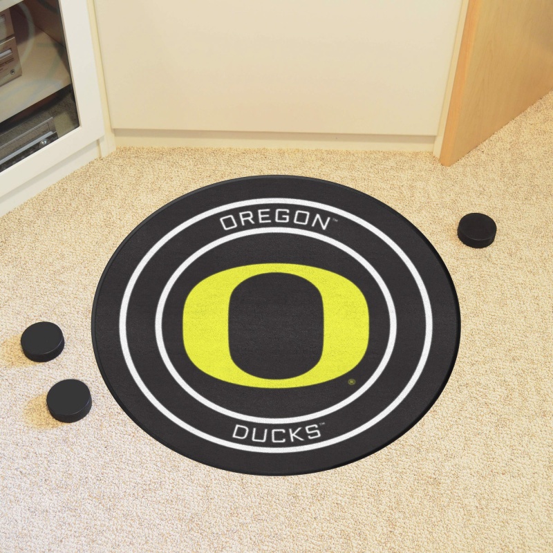 Buy Oregon Ducks Puck Mat Online - Officially Licensed Team Spirit Mat