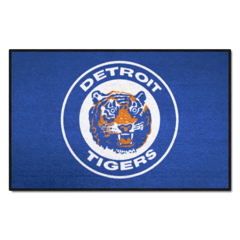 Detroit Tigers Retro Collection Starter Mat - Officially Licensed MLB ...