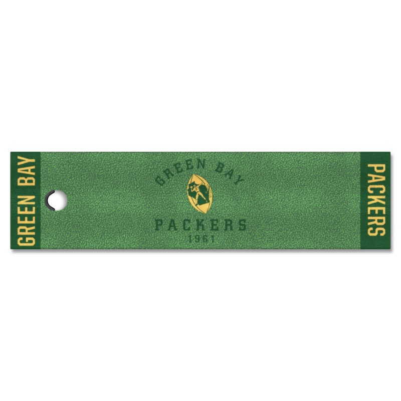 Green Bay Packers Putting Green Mat - Retro Collection