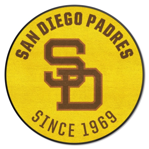 San Diego Padres Retro Collection Roundel Mat