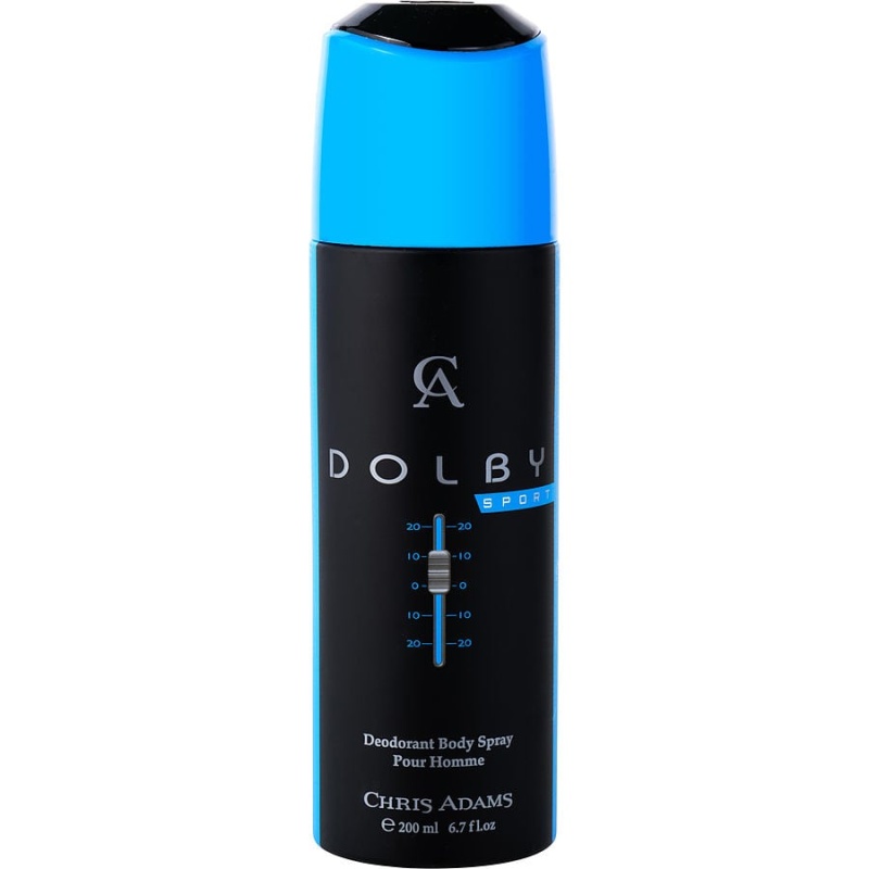 Chris Adams Dolby Sport Deodorant Spray 6.7 Oz