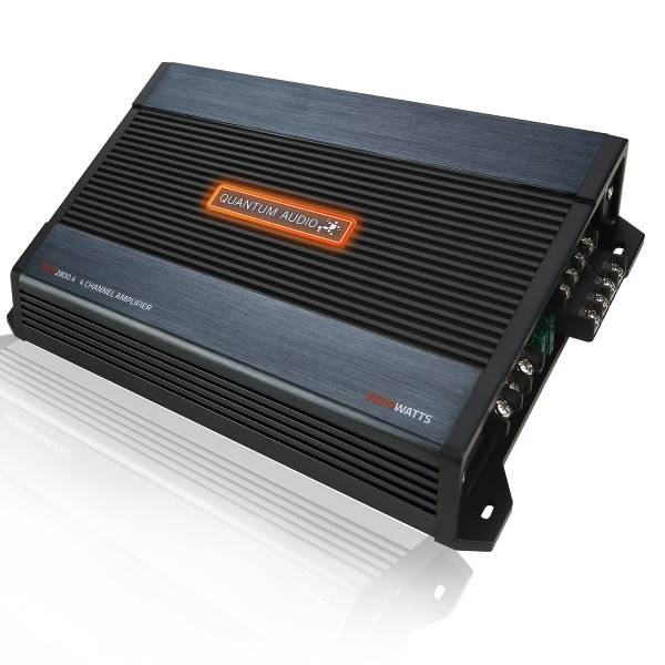 Buy Quantum Audio 4 Channel Class AB Stereo Amp Online - 360W per Channel