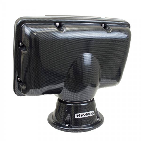 Buy Navpod Powerpod Pre-Cut for Humminbird Solix 12 - Carbon Black Online