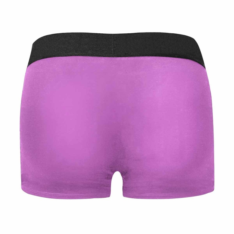 Orchid Purple Mens Boxer Briefs