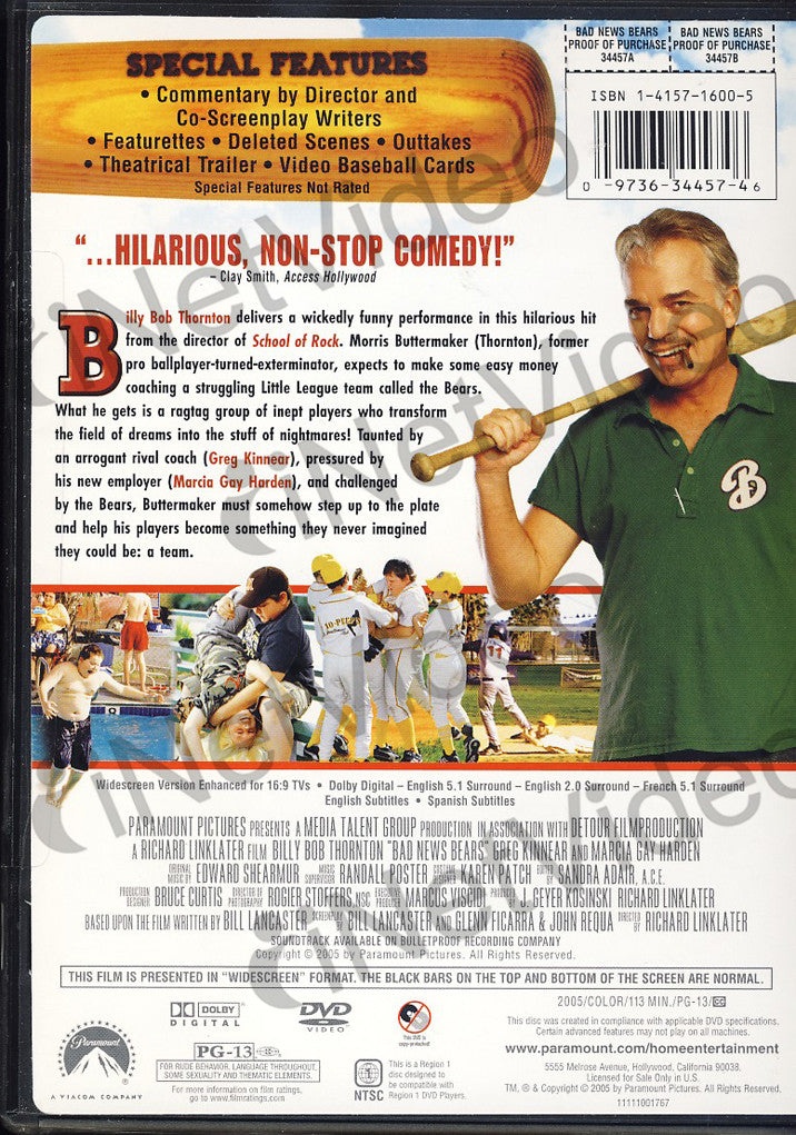 Bad News Bears (Special Collector's Edition)