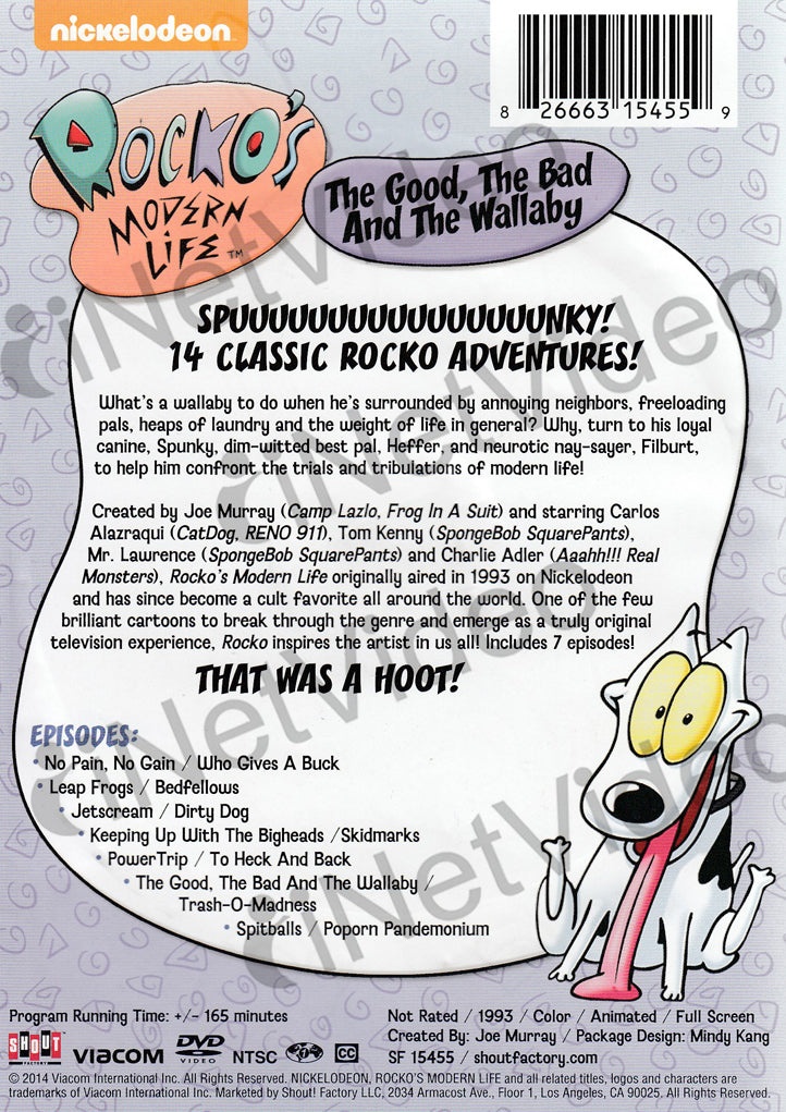 Rocko's Modern Life - The Good, The Bad And The Wallaby
