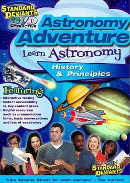 Buy The Standard Deviants Astronomy Adventure DVD Online - Learn Astronomy History and Principles