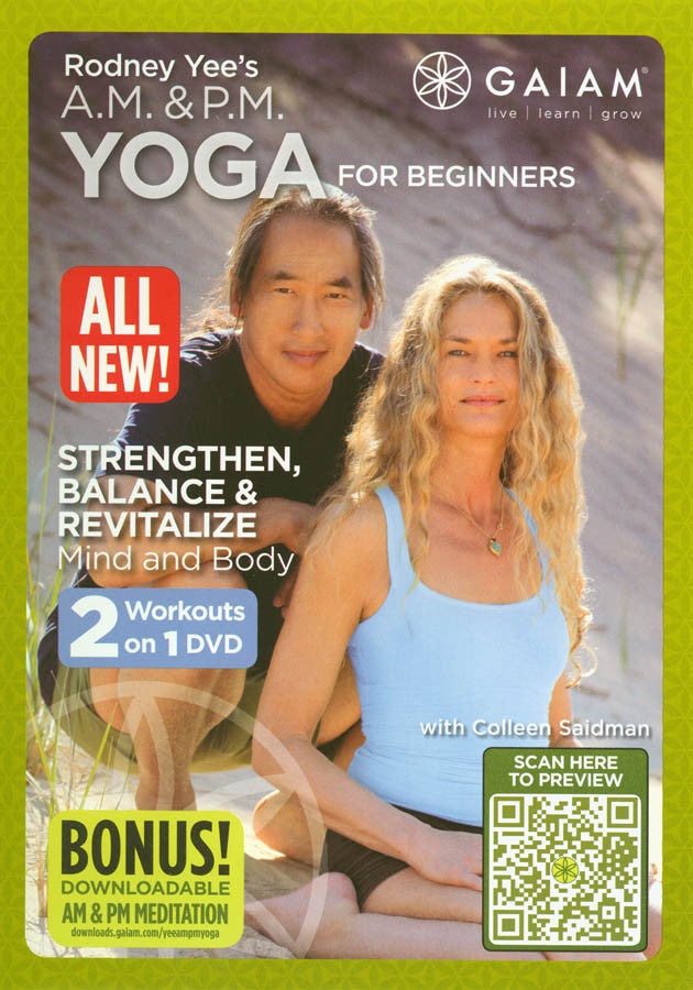 Buy Rodney Yee's : A.M & P.M Yoga For Beginners Online