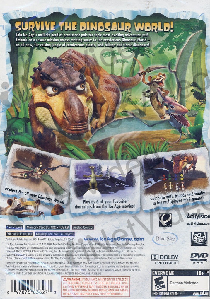 Ice Age - Dawn Of The Dinosaurs (Playstation2)