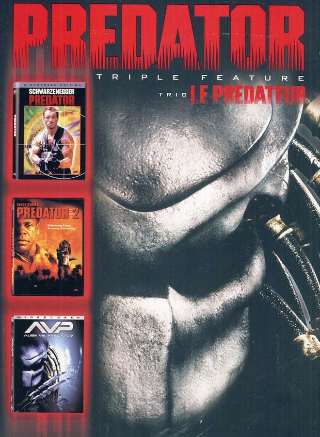 Buy Predator Triple Feature Boxset Online - Predator, Predator 2, Alien ...