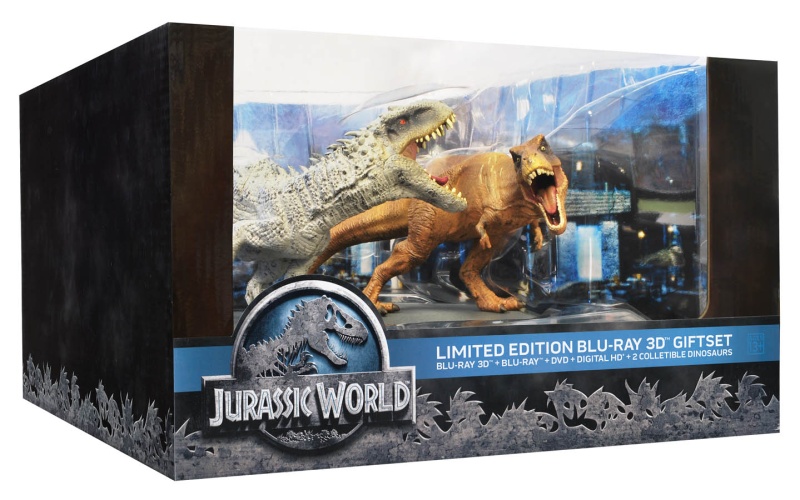 Buy Jurassic World Limited Edition 3D Gift Set Blu Ray DVD Digital HD ...