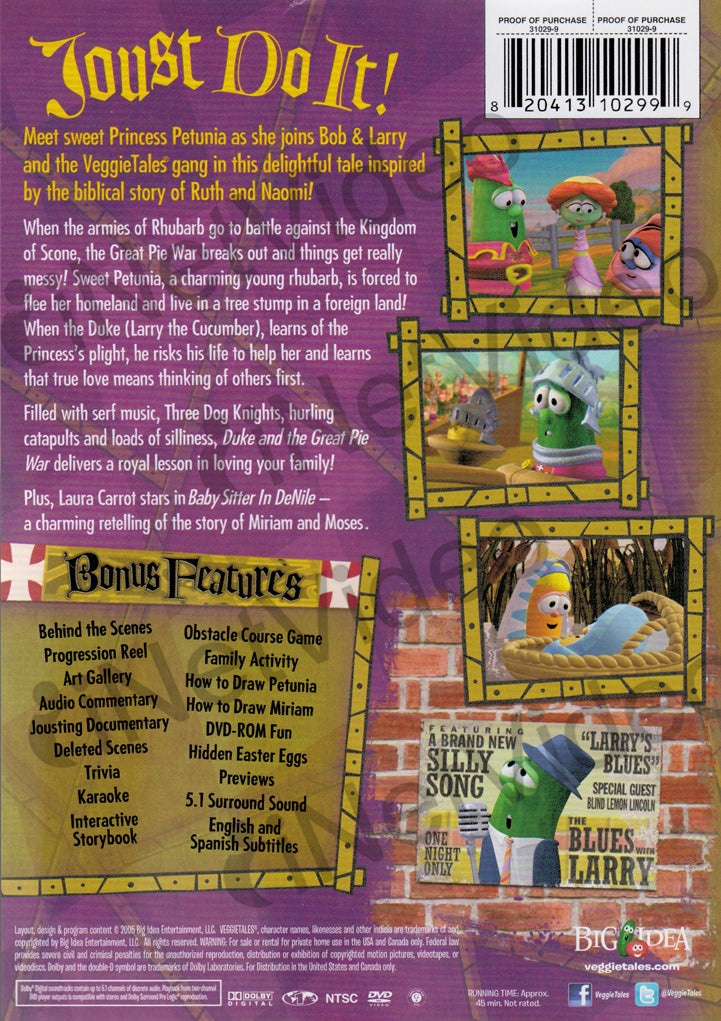 Veggietales : Duke And The Great Pie War