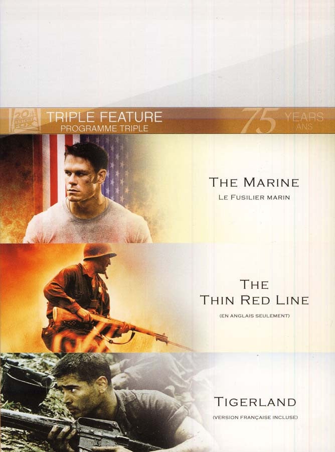 Buy The Marine/Thin Red Line/Tigerland Fox Triple Feature Bilingual ...