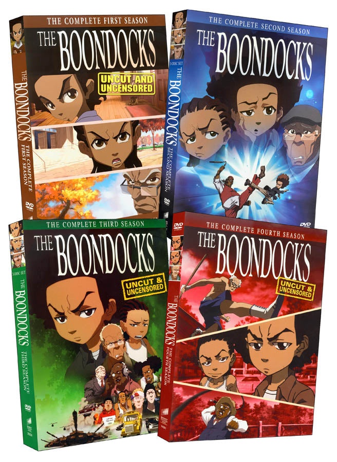 Buy The Boondocks - The Complete Season 1-4 Boxset Online