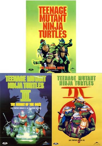 Buy Teenage Mutant Ninja Turtles 3 Pack DVD Online
