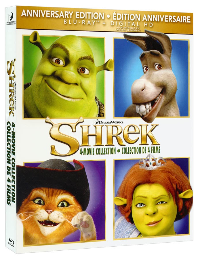 Buy Shrek 4-Movie Collection (Anniversary Edition) Blu-Ray Boxset Online