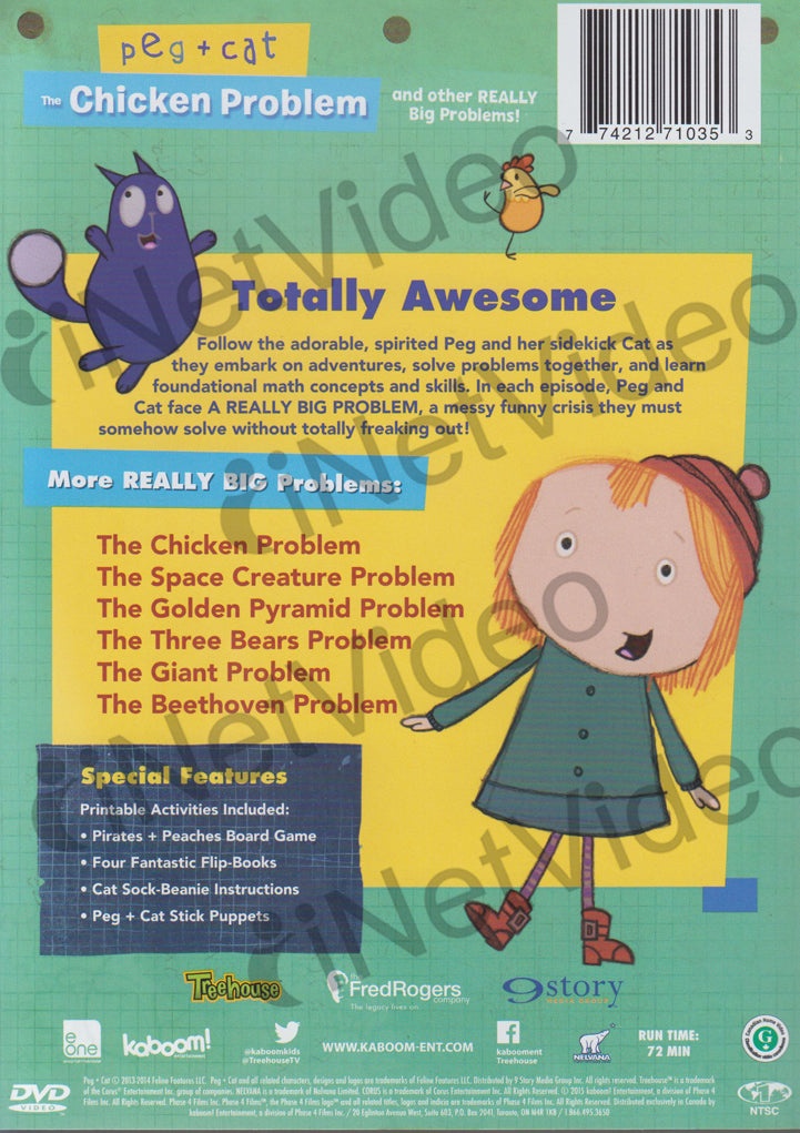 Peg + Cat - The Chicken Problem And Other Really Big Problems